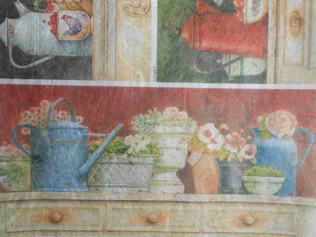 Teapots mugs jars berries decoupage rice paper – Decoupage Paper Online ...